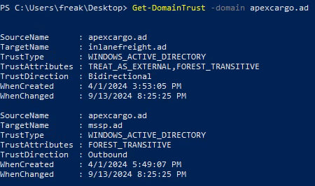 Breaking Active Directory Trusts | 0xTheFr34k